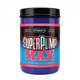 SUPER PUMP MAX 40 SERV GASPARI NUTRITION - SuplementosMonterrey