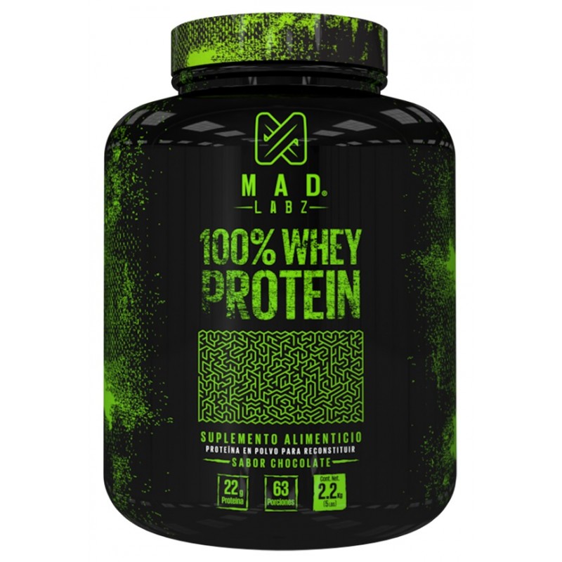 100%-WHEY PROTEIN 5LB MAD LABZ - SuplementosMonterrey